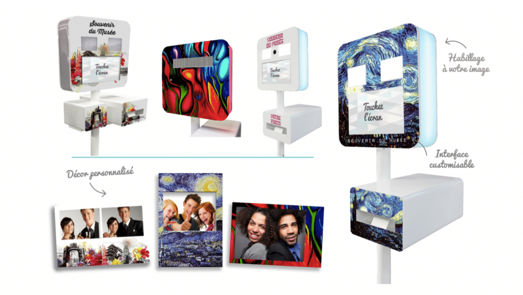 Borne photo selfie - photomaton en location | ML Locations